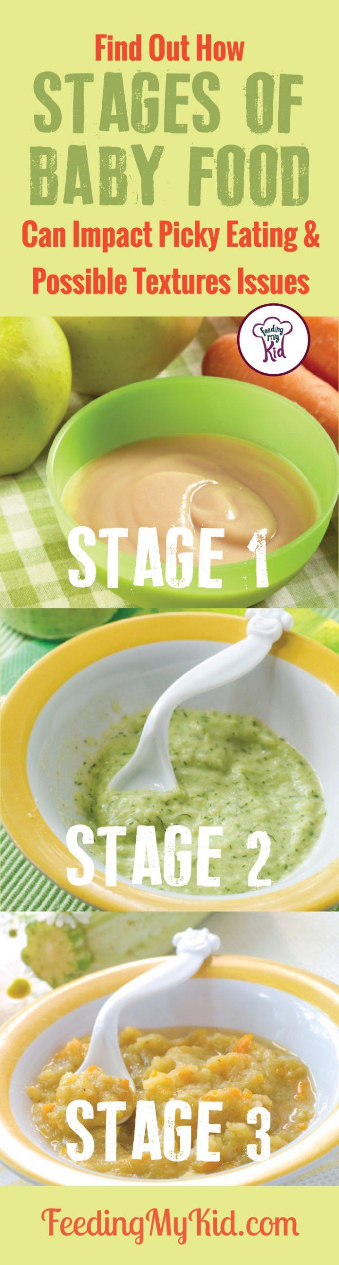 Differences in Baby Food Stages and Puree Texture - Feeding My Kid