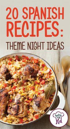 Spanish Recipes: 20 Perfect Ideas for Theme Nights