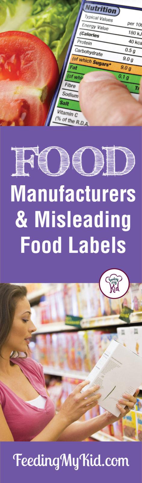 Reading Food Labels. An Example of How Food Labels Can Be Misleading