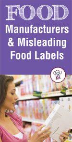 Reading Food Labels. An Example of How Food Labels Can Be Misleading