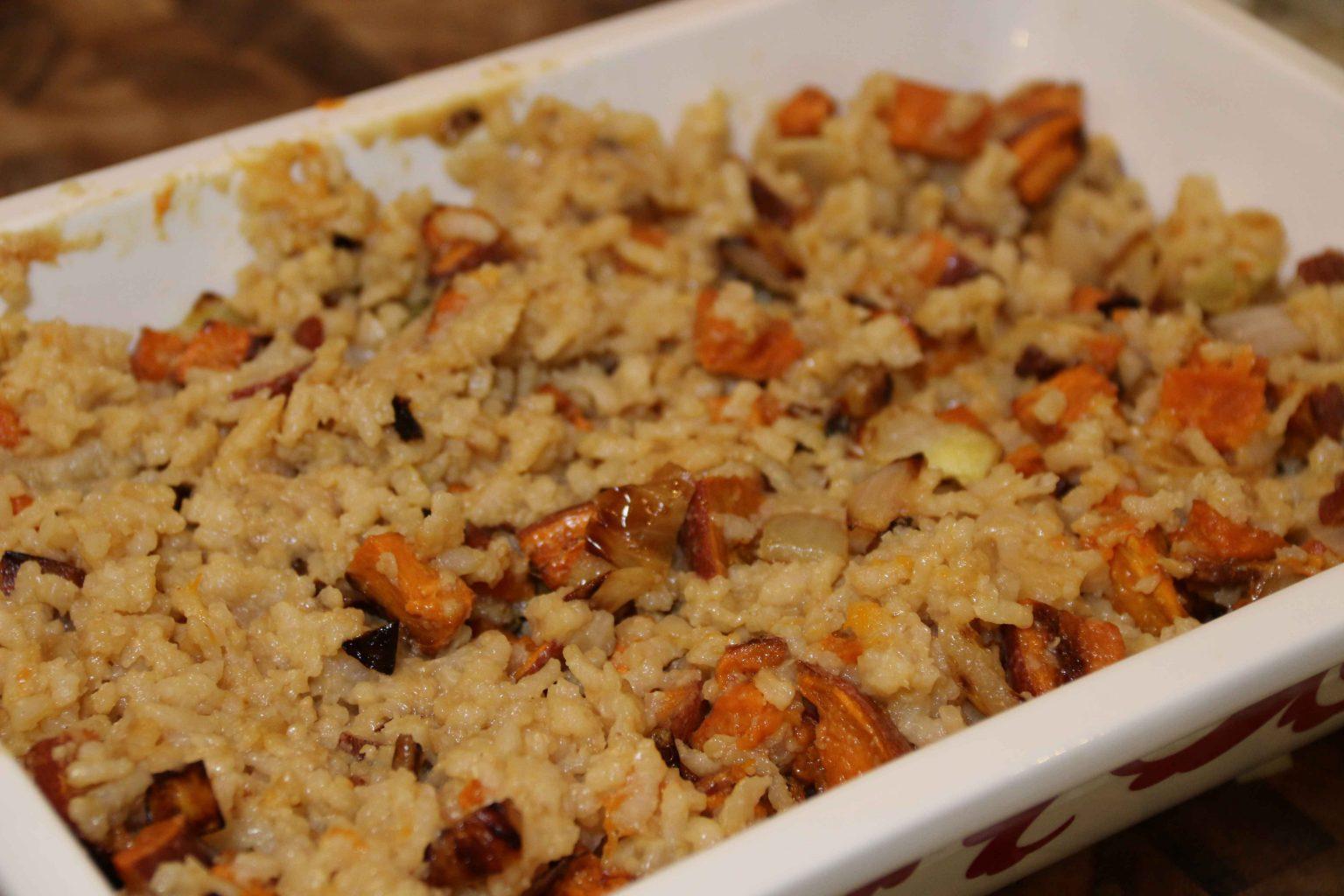 Sweet Potato Risotto: A Sweet and Savory Passover Dish