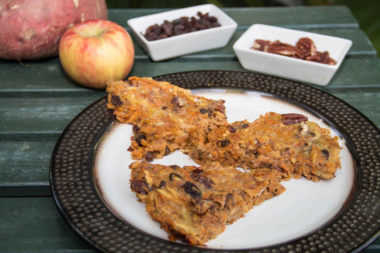Hash Brown Casserole with Apples and Sweet Potatoes
